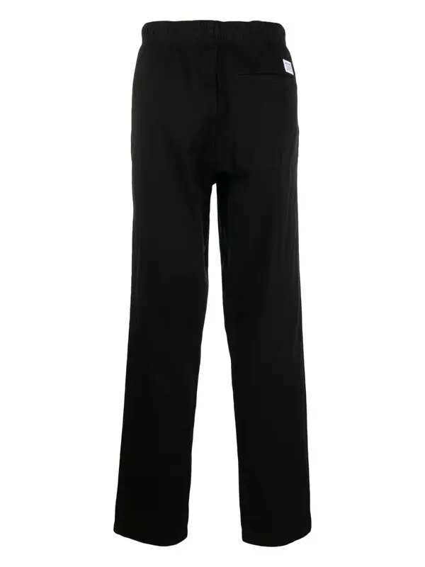 Norse Projects Mid-rise Straight-leg Trousers - Black