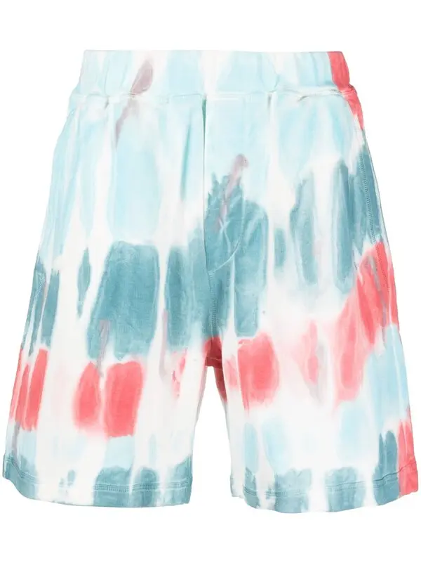 Dsquared2 Distressed Cotton Shorts - Blue