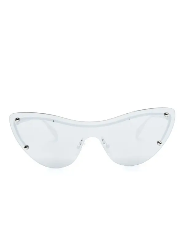 Alexander McQueen Frameless Sunglasses - Silver