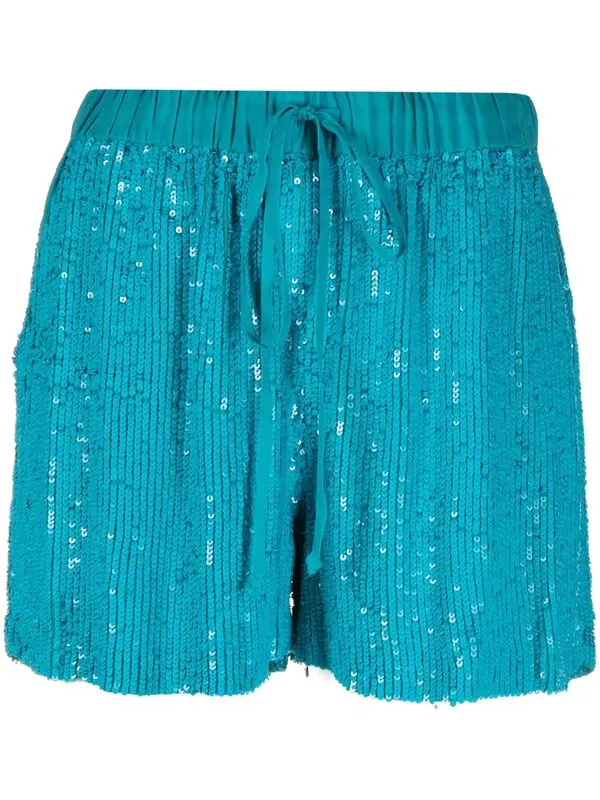 P.a.r.o.s.h Sequin-embellished Mini Shorts