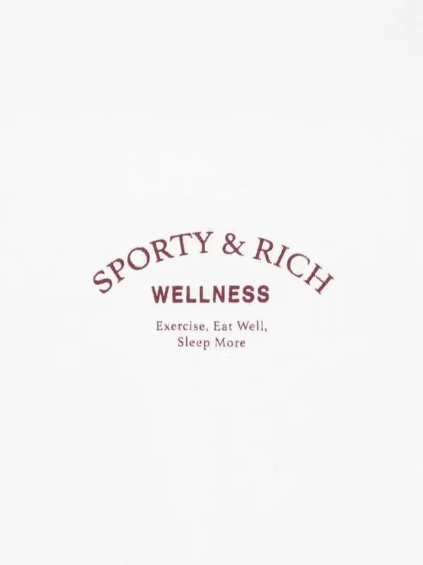SPORTY & RICH Wellness Studio Cotton Shorts