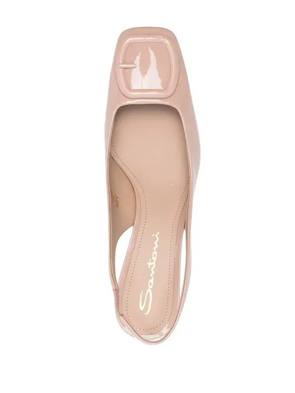 Santoni 55mm Slingback Pumps - Pink