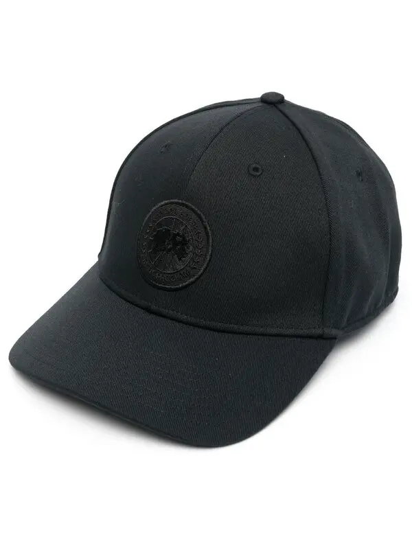 Canada Goose Logo-patch Cap - Black