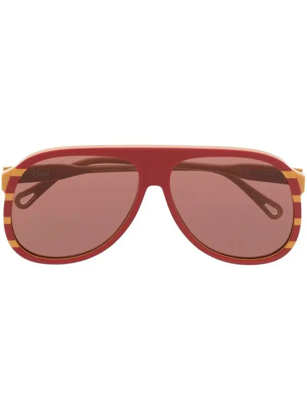Chloé Dannie Pilot-frame Sunglasses
