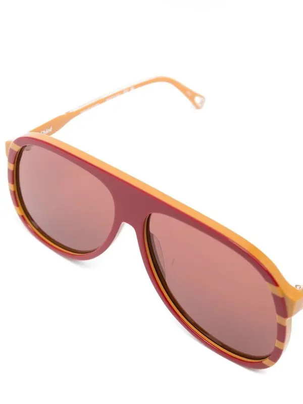 Chloé Dannie Pilot-frame Sunglasses