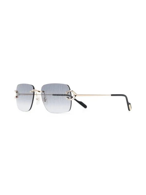 CARTIER Square-frame Sunglasses
