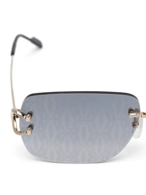 CARTIER Square-frame Sunglasses