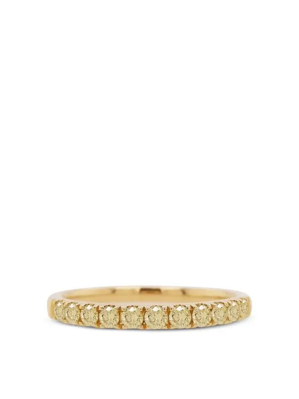 HYT JEWELRY Diamond-embellished Fine Ring - Yellow