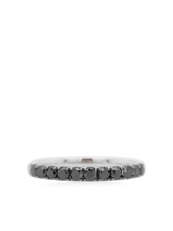 HYT JEWELRY 18kt White Gold Diamond Ring - Silver