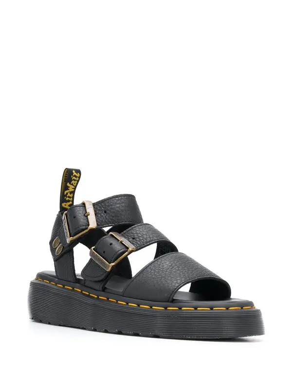 Dr. Martens Open Toe Buckled Sandals
