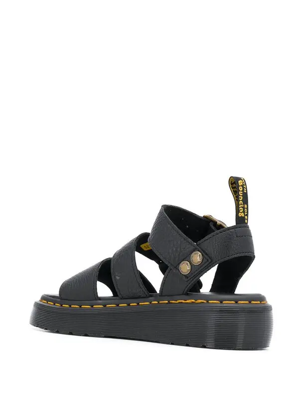 Dr. Martens Open Toe Buckled Sandals