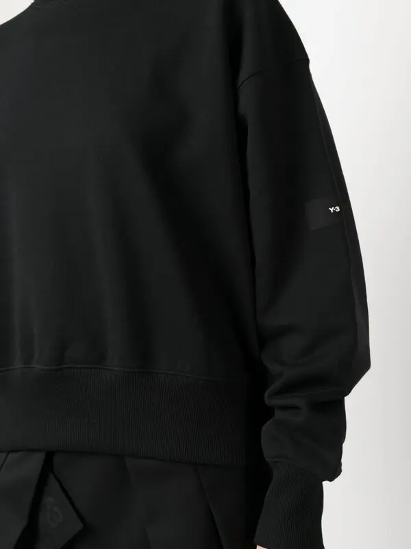 Y3 Long-sleeves Organic Cotton Sweatshirt