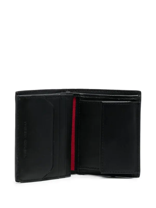 Tommy Hilfiger Logo-print Bi-fold Leather Wallet