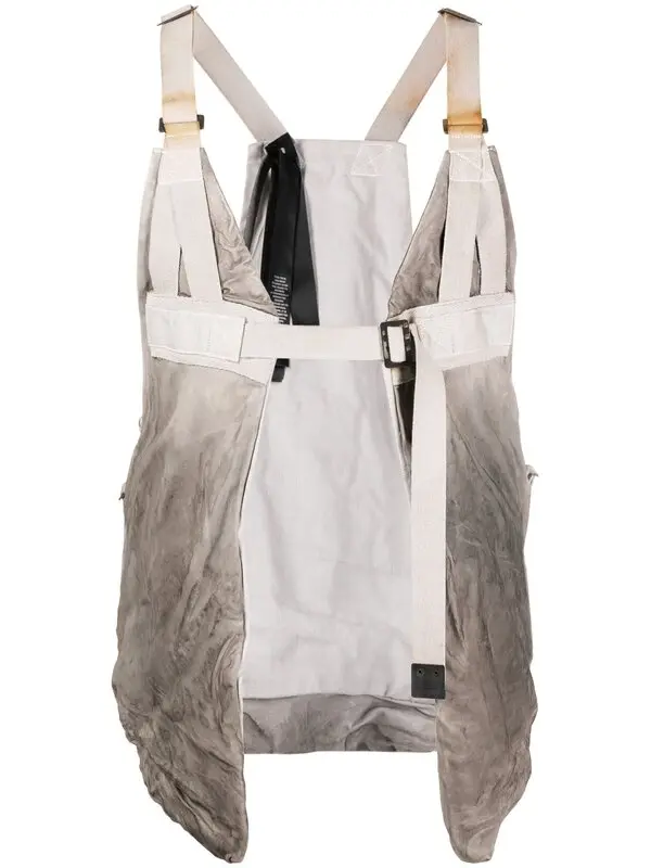 Boris Bidjan Saberi Sliding-buckle Fastening Vest - Grey