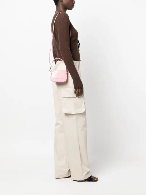 Blumarine Crystal-embellished Logo Tote