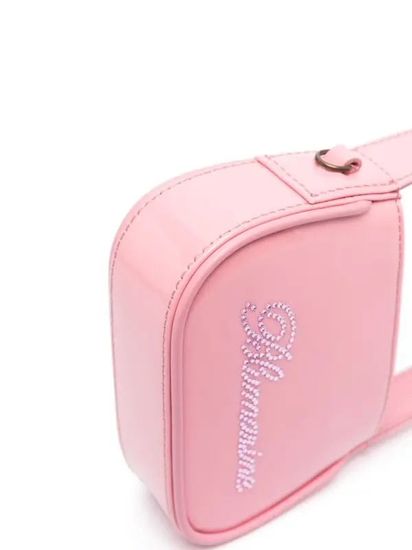 Blumarine Crystal-embellished Logo Tote