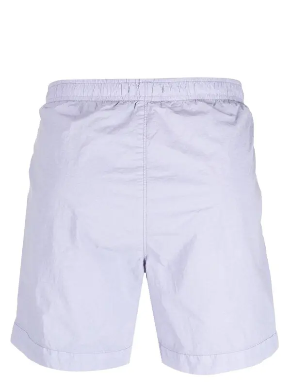 C.P. COMPANY Logo Patch Shorts - Purple