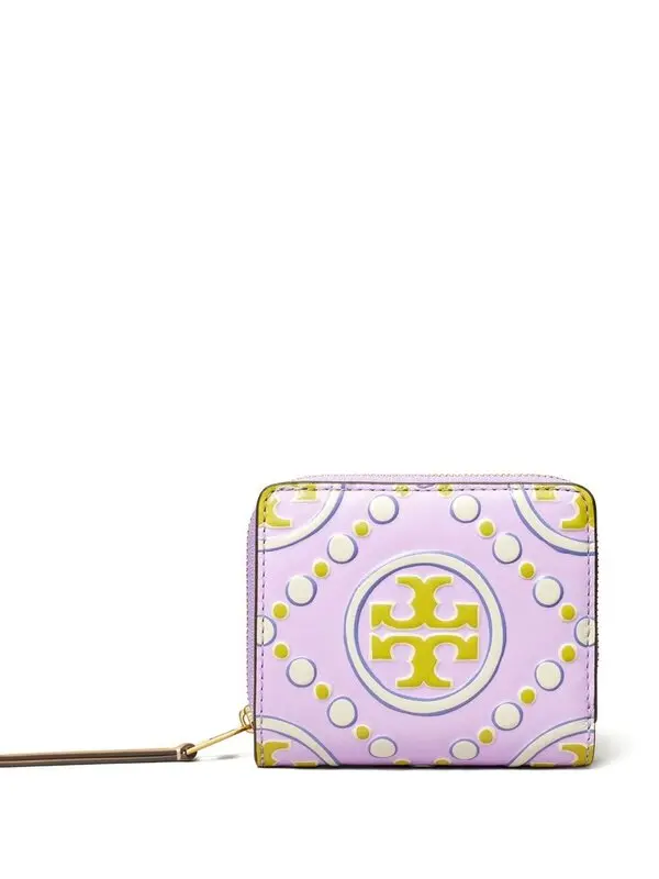 Tory Burch Embossed-monogram Bi-fold Wallet