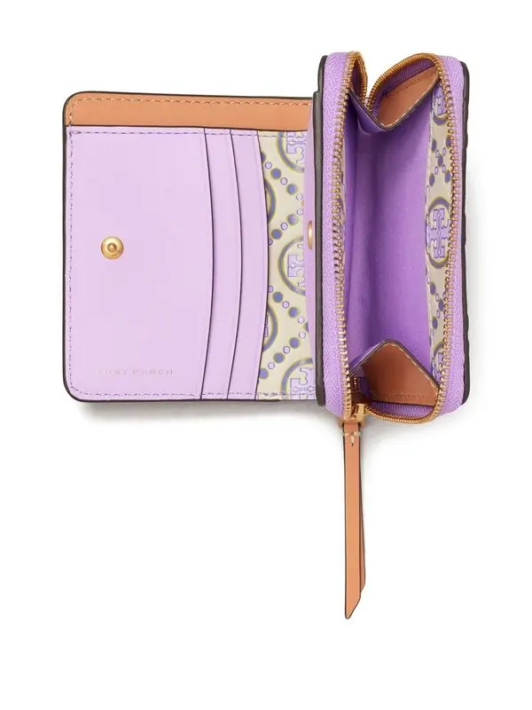 Tory Burch Embossed-monogram Bi-fold Wallet