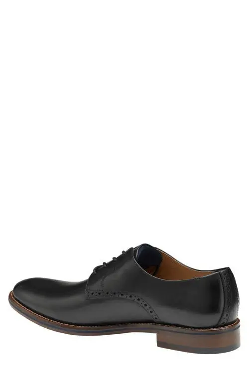 Johnston & Murphy Conard 2.0 Plain Toe Oxford - Black Full Grain