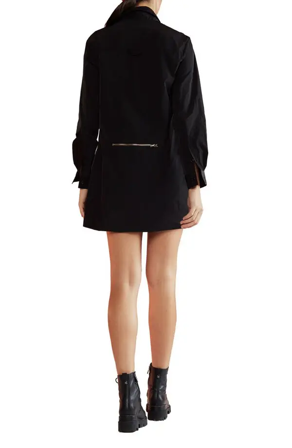 Cynthia Rowley Nylon Backpack Shirtdress