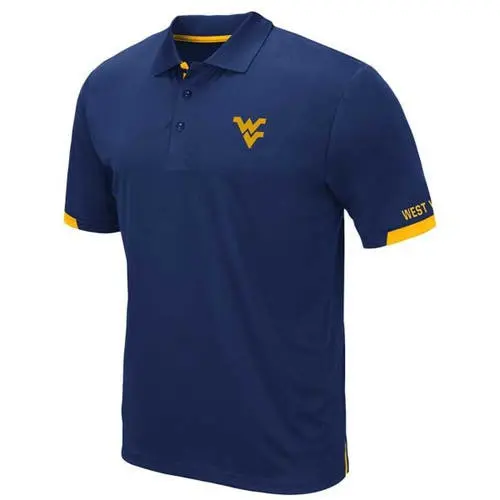 COLOSSEUM West Virginia Mountaineers Big & Tall Santry Polo