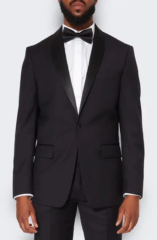 9TOFIVE Shawl Lapel Wool Dinner Jacket