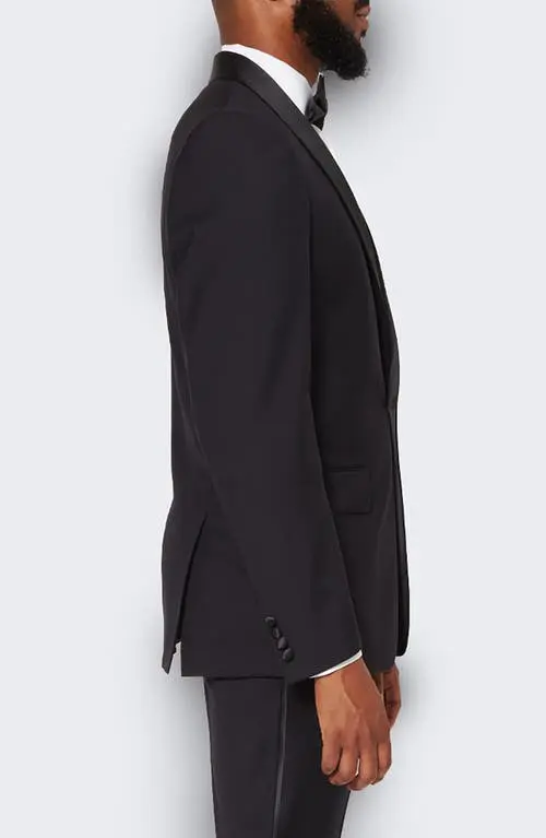 9TOFIVE Shawl Lapel Wool Dinner Jacket