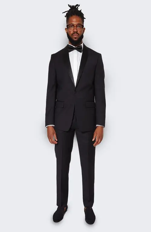 9TOFIVE Shawl Lapel Wool Dinner Jacket
