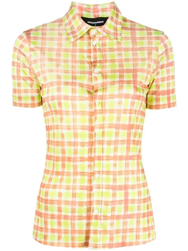 Dsquared2 Check-print Shirt