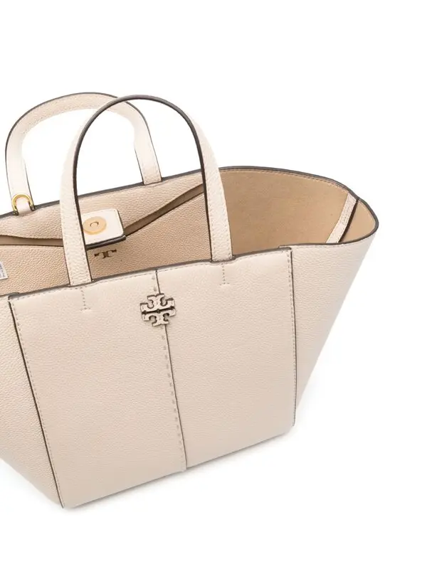 Tory Burch Mcgraw Carryall Tote Bag - Neutrals