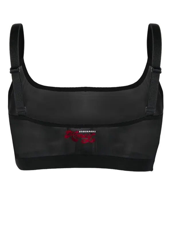 Dsquared2 Slogan-print Sports Bra