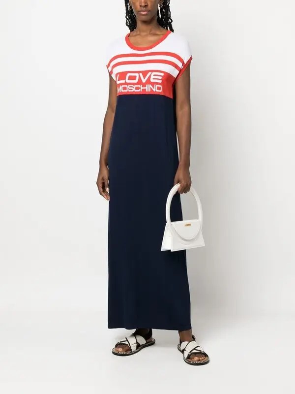Moschino Logo-print Maxi Dress