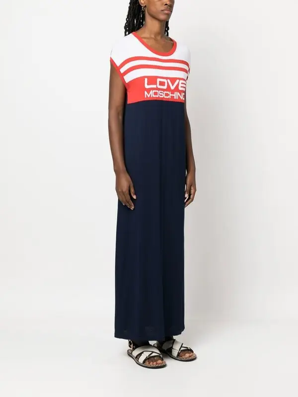 Moschino Logo-print Maxi Dress