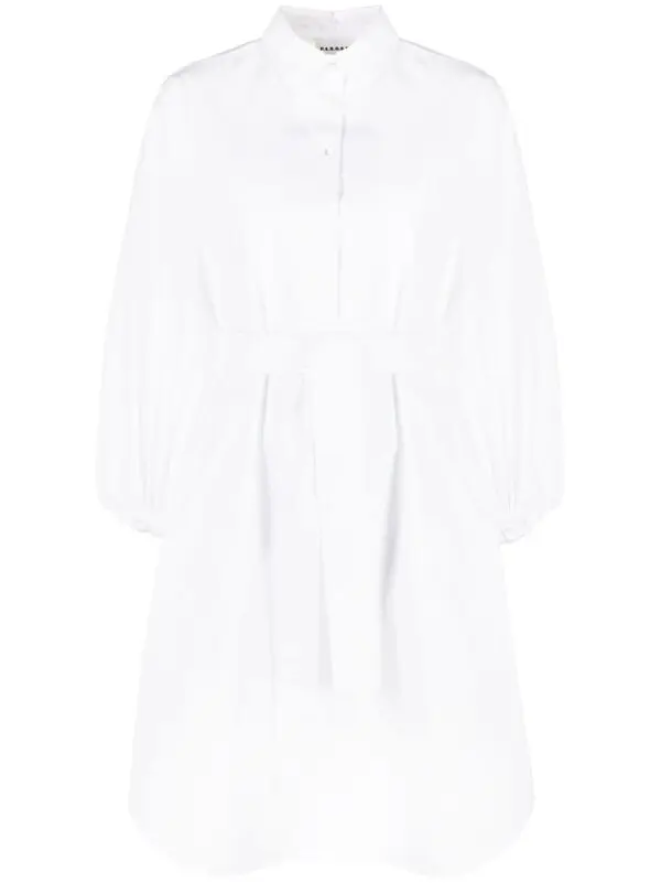 P.a.r.o.s.h Belted Shirt Dress