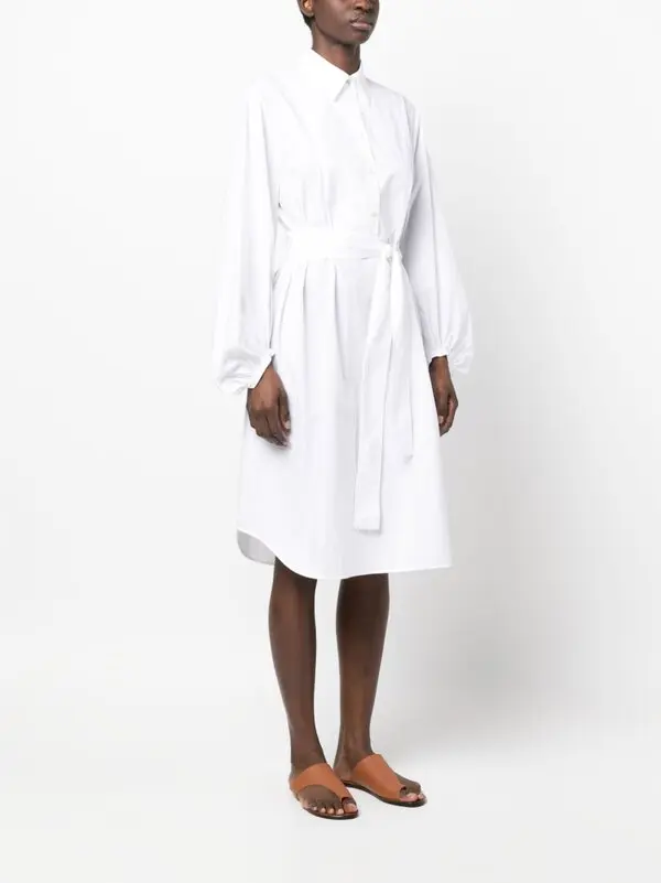 P.a.r.o.s.h Belted Shirt Dress