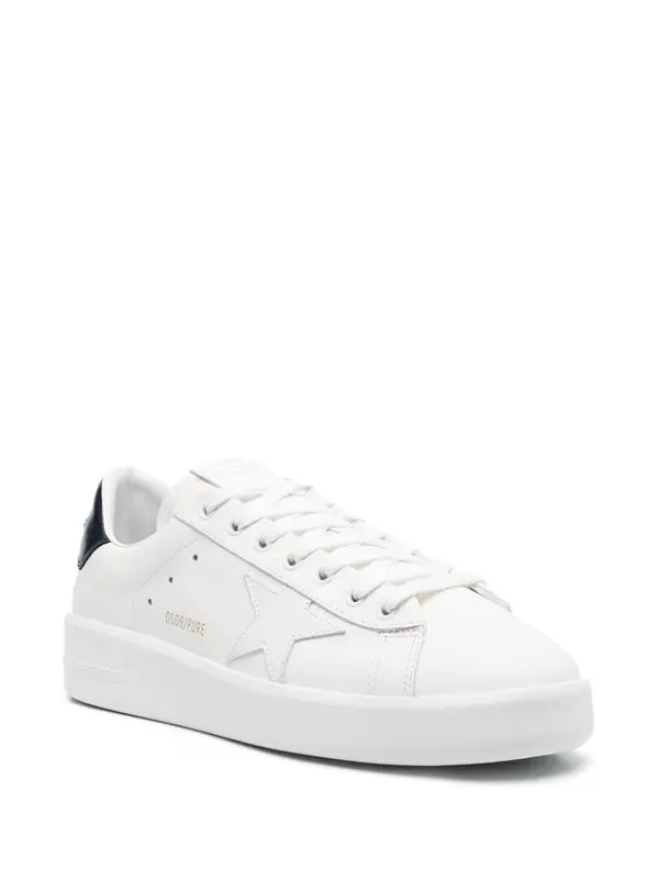 GOLDEN GOOSE Purestar Leather Sneakers - White
