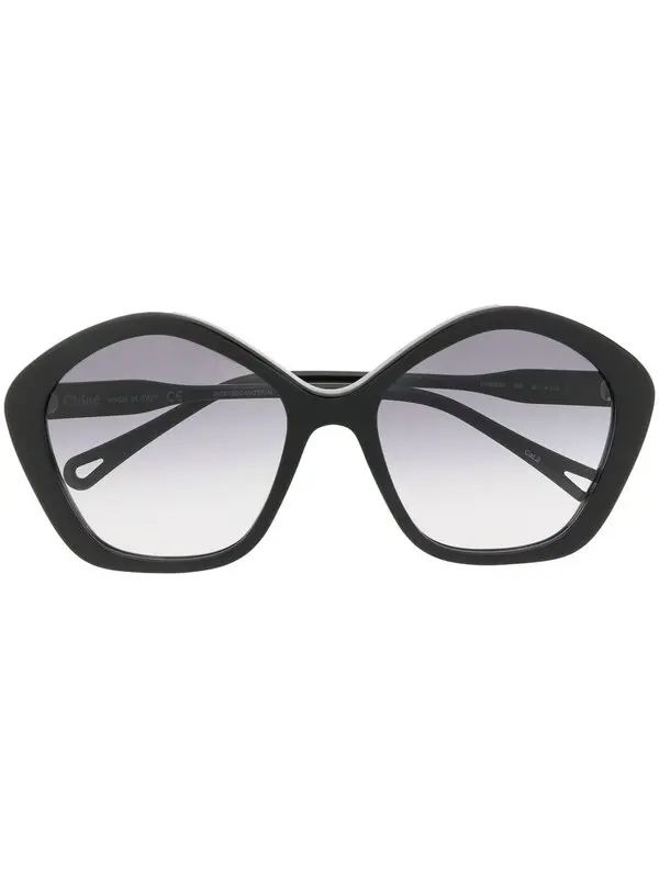 Chloé Oversized-frame Sunglasses - Black