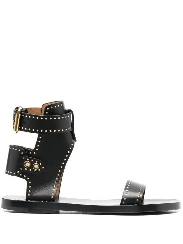 Isabel Marant Étoile Studded Calf Leather Sandals