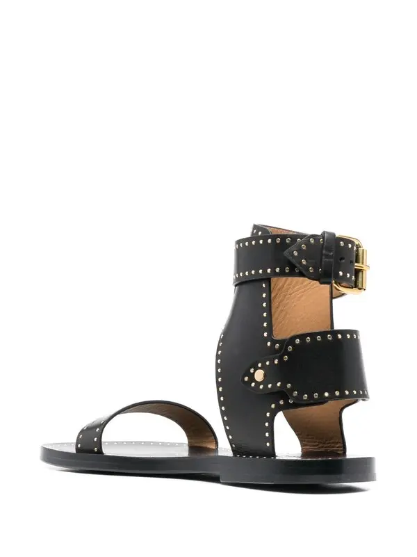 Isabel Marant Étoile Studded Calf Leather Sandals