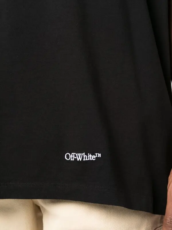 Off-White Scribble Diagonals-print T-shirt