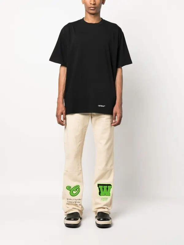 Off-White Scribble Diagonals-print T-shirt