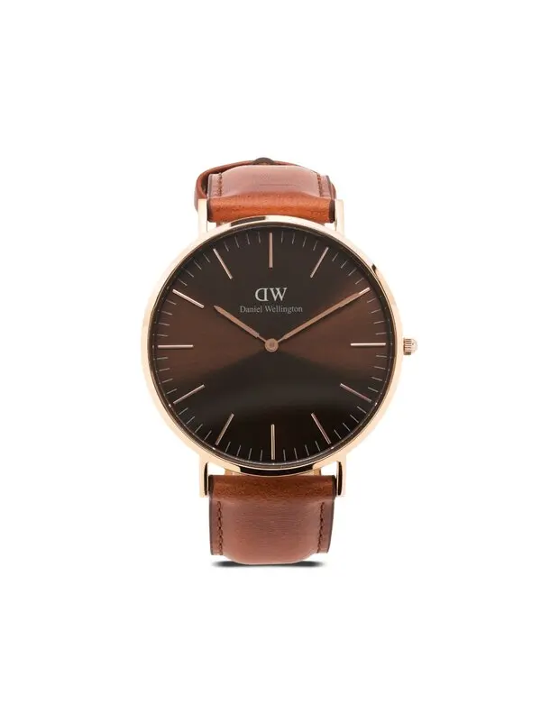 DANIEL WELLINGTON Classic St Mawes 40mm Watch - Brown