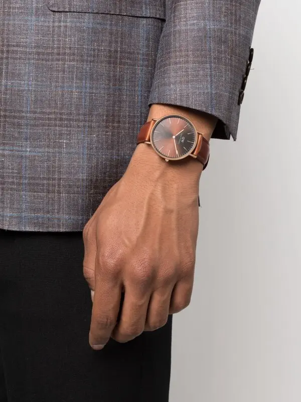 DANIEL WELLINGTON Classic St Mawes 40mm Watch - Brown