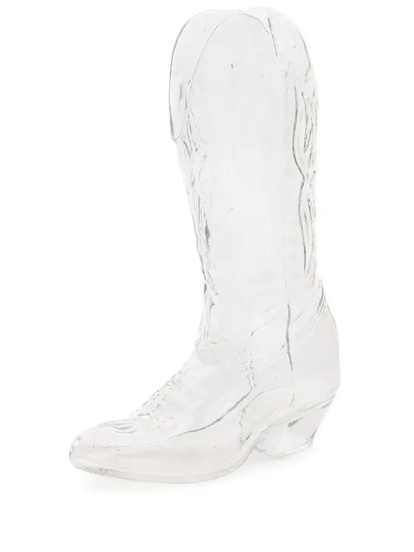 SELETTI X Diesel Crystal Bootie Vase - White