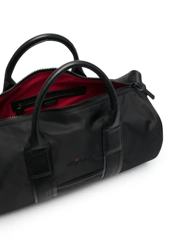 Kiton Logo-strap Travel Bag