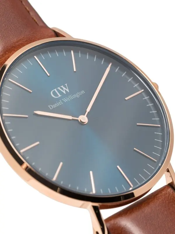 DANIEL WELLINGTON 40mm Strap Watch - Blue