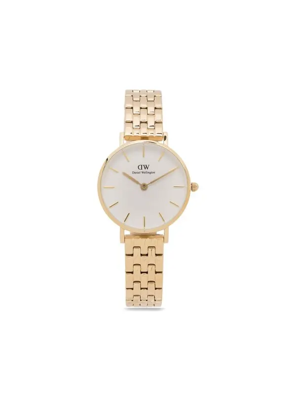 DANIEL WELLINGTON Petite 5-link 28mm - White