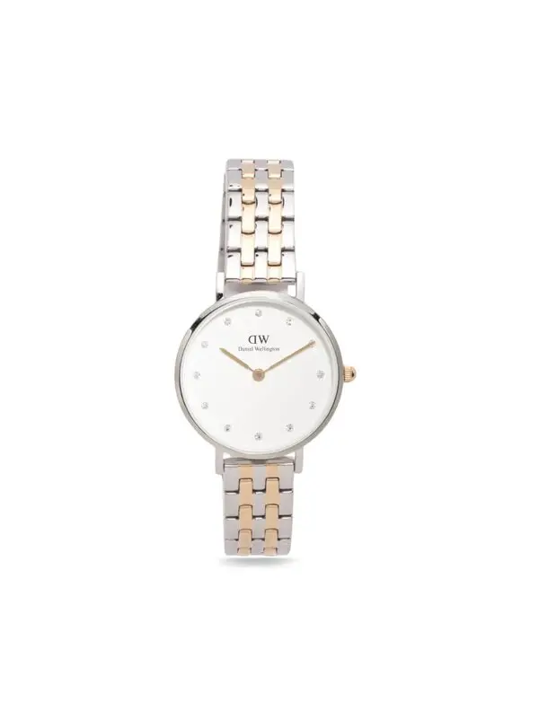 DANIEL WELLINGTON Petite Lumine 5-link 28mm - White