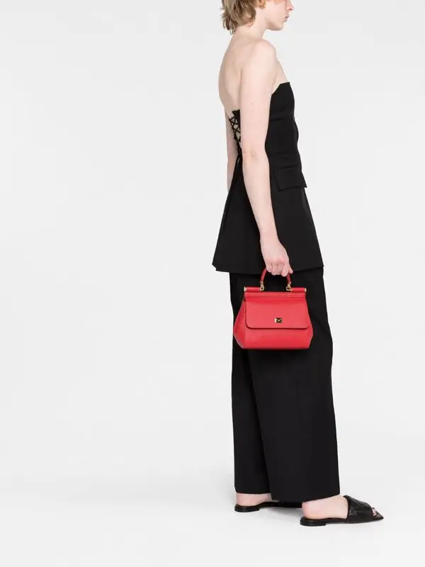 Dolce & Gabbana Medium Sicily Tote Bag - Red